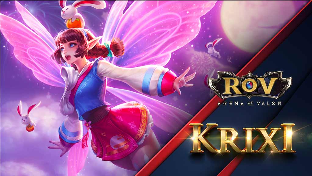 ประวัติ Krixi ข้อมูล ฮีโร่ ROV : เมจสายโหด ยิงไส้แตก ประวัติและความสามารถ