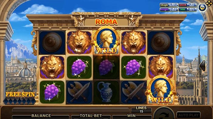 Roma Slot รีวิวเกมสล็อตนักรบโรมัน สัมผัสความมั่งคั่ง ดั่งกษัตริย์แห่ง ...